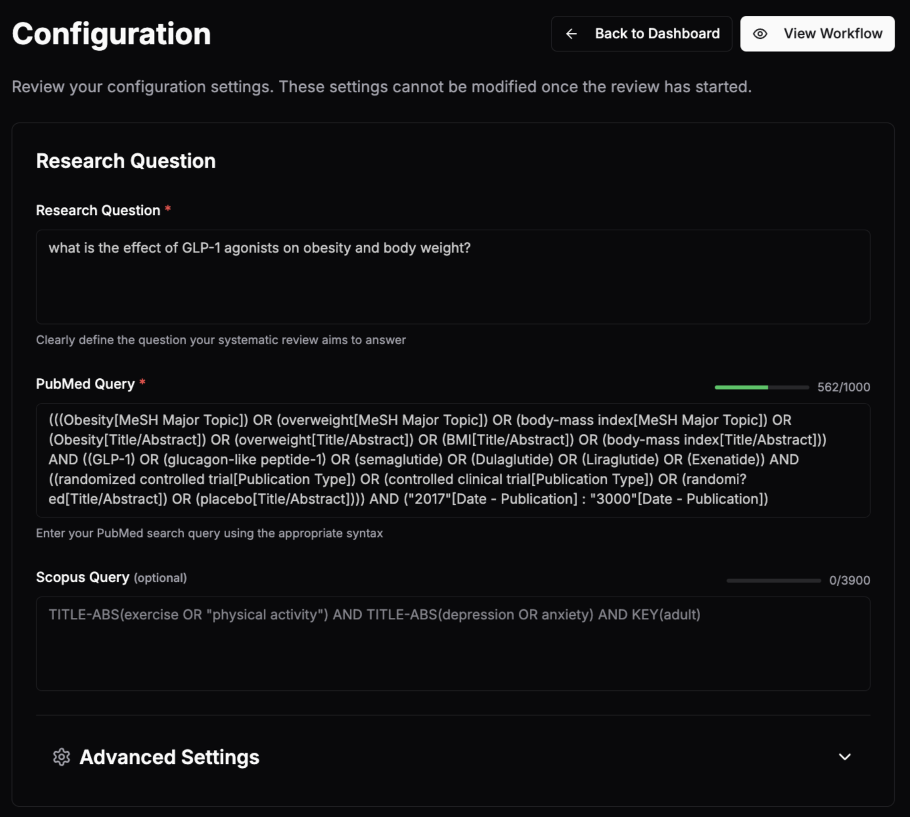 Systematic Review Automation Platform