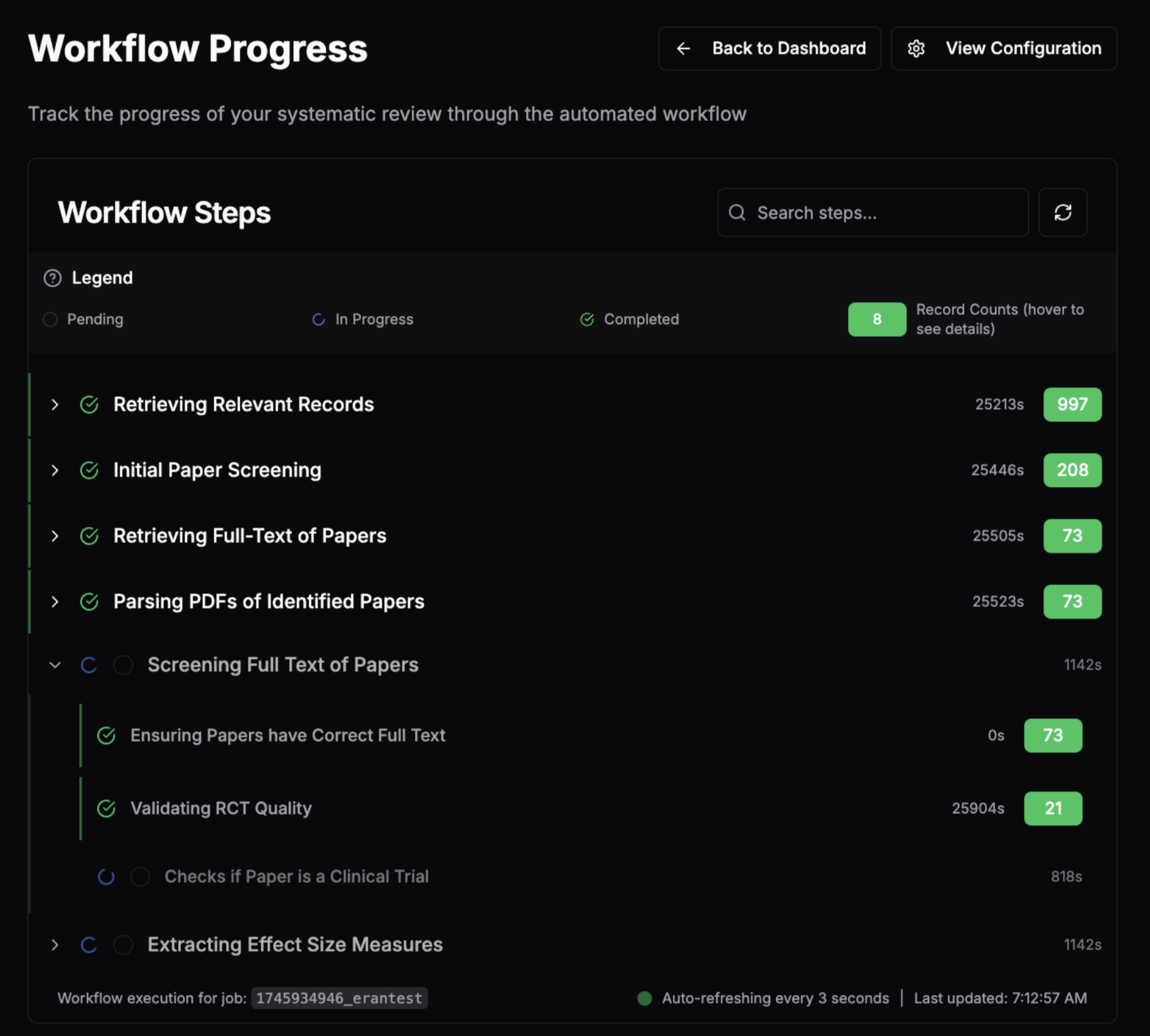 Systematic Review Automation Platform